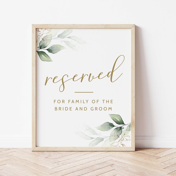 Reserved Table Sign - Etsy