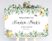 Bumble Bee Welcome Sign Babee Shower Welcome Poster - Etsy