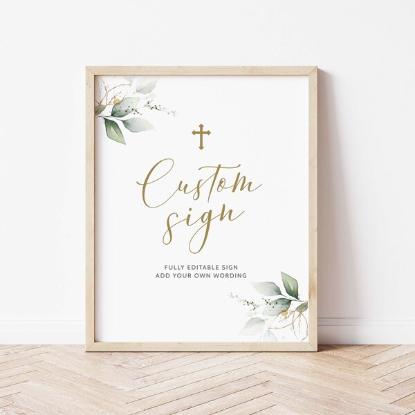 Baptism Sign - Etsy