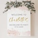 Bachelorette Welcome Sign Printable Bach Party Welcome - Etsy