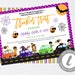 Editable Halloween Drive by Trick or Treat Parade, Trunk or Treat Flyer ...
