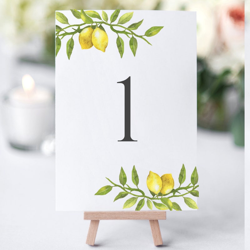Lemon Table Decor - Etsy