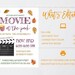 Family Movie Night Flyer, Drive in Movie Editable Template, Instant ...