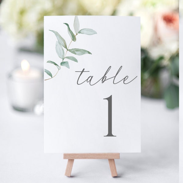 Rustic Table Numbers - Etsy
