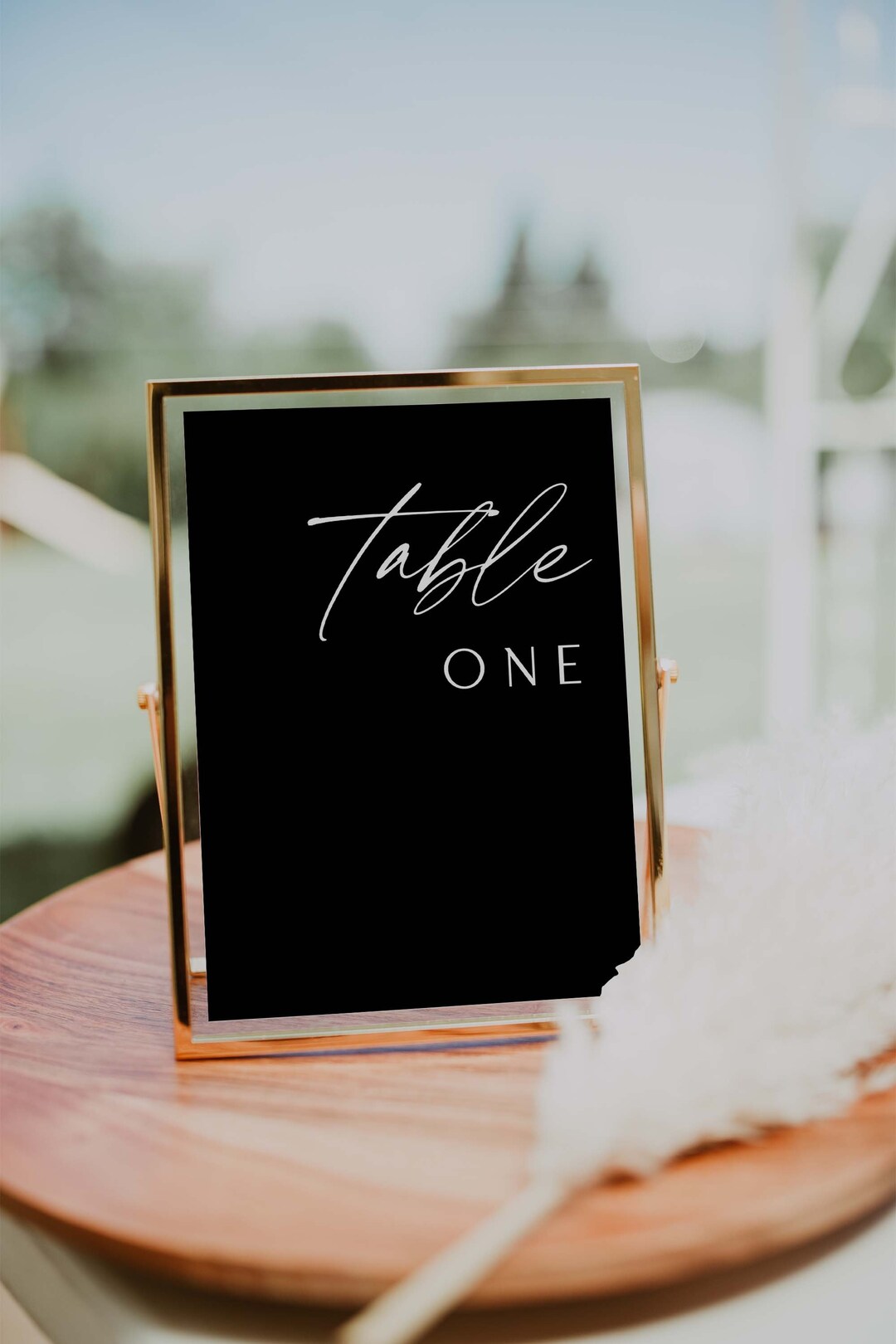 Printable Black Table Numbers: Editable Cards (instant Download) - Etsy