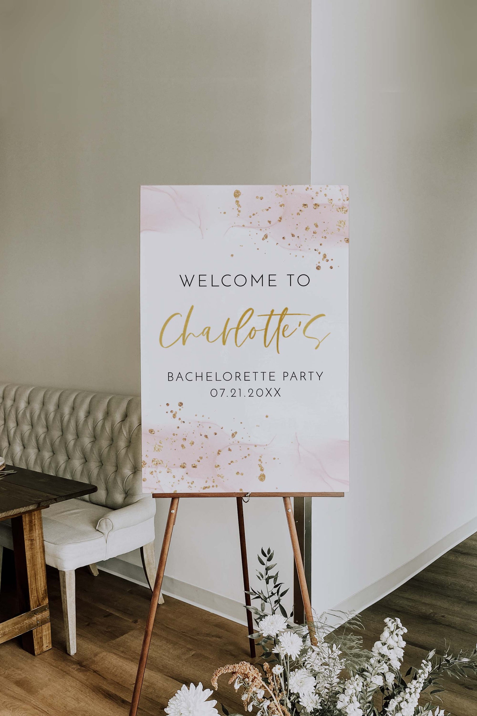 Bachelorette Welcome Sign Printable Bach Party Welcome - Etsy