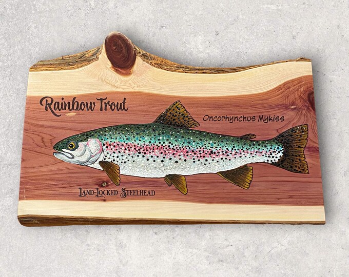 Rainbow Trout Stl, 3d Trout Stl, Fishing Stl, Rainbow Trout Model ...