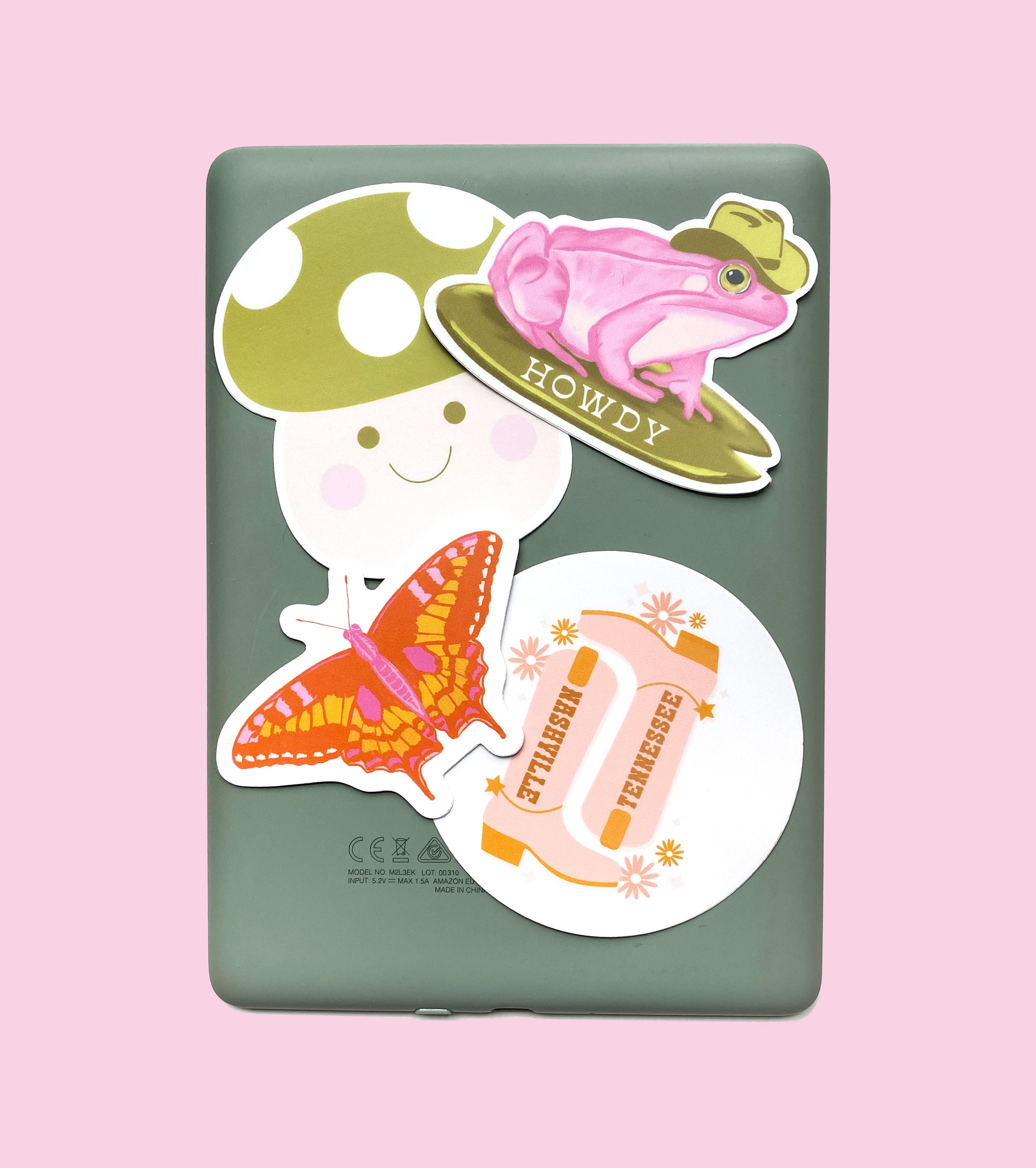 Howdy Frog Die Cut Sticker | Vinyl Waterproof Durable Scratch Resistant ...