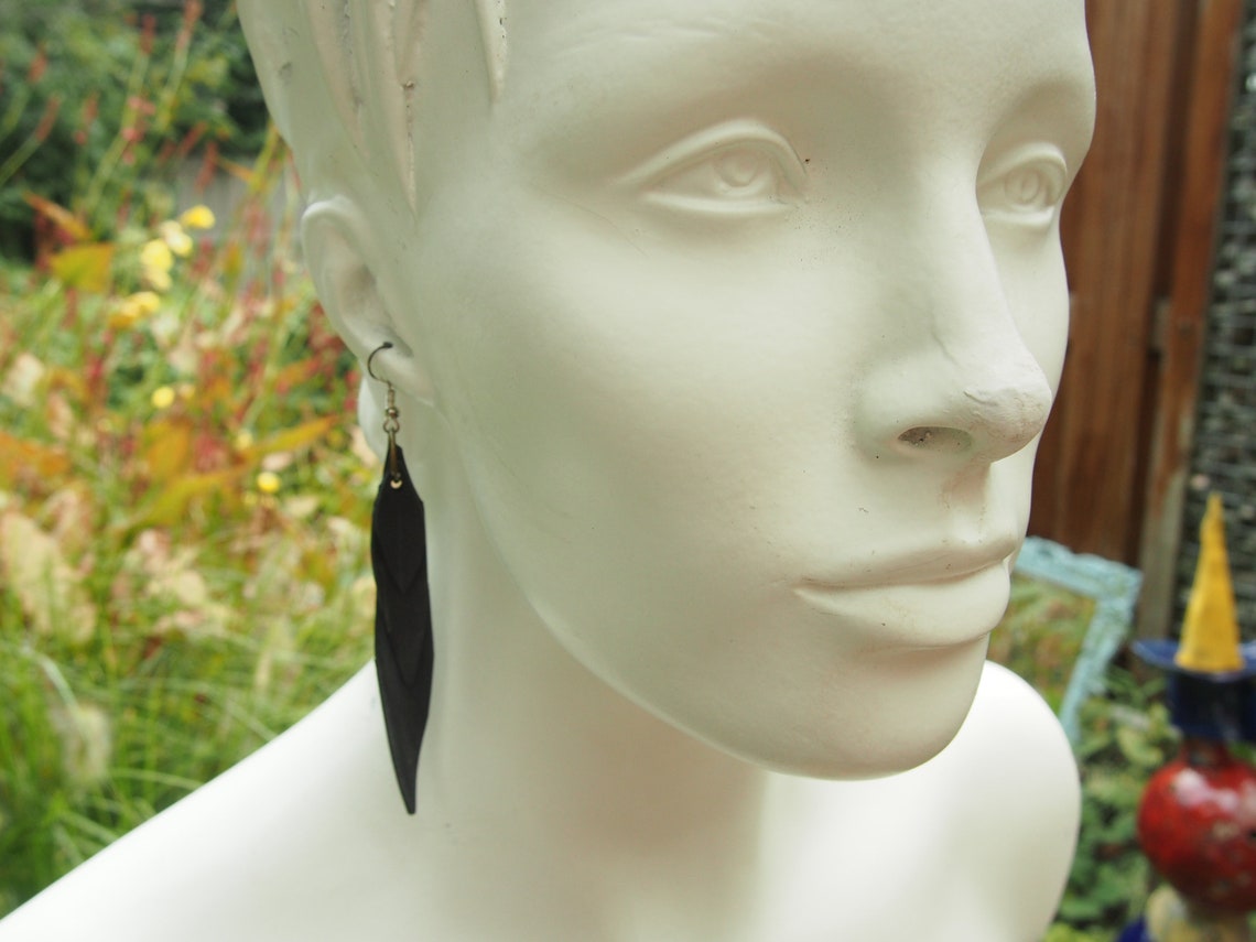 Rubber Kinky Earrings They Are A Bit Naughty Inspired By Etsy