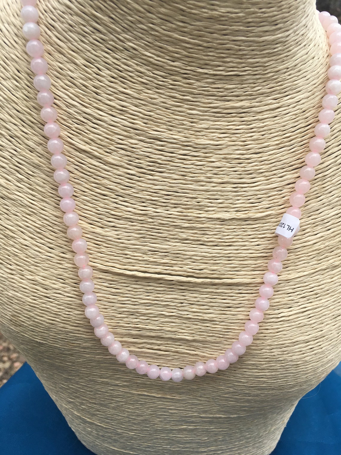 Pink Jadeite Jade Grade A Certified Necklace 6mm Round Beads - Etsy