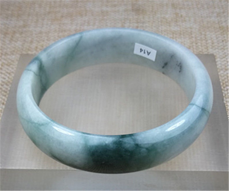 60 Mm Teal & Ice Thicker Square Cut Natural Jadeite Jade - Etsy
