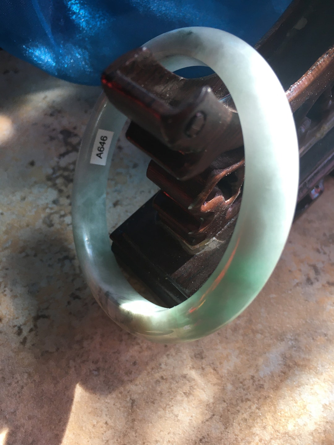 56.5mm Special Feicui Translucent Green Jadeite Jade 646 - Etsy