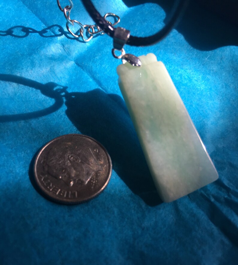 Toki Ping'an Amulet Green Gem Certified Type A Jadeite - Etsy