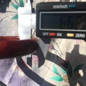 64mm Blood Red Xiu Yu Jade Fantastic Bangle! #2033 - Etsy