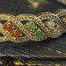Fei Cui Icy Tri-color Jadeite Bangle, Hinged Petite-medium Wrist - Etsy