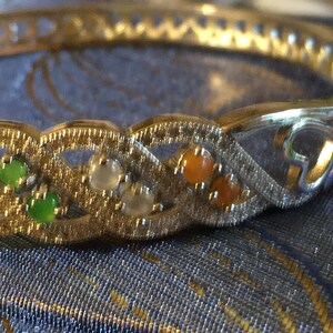 Fei Cui Icy Tri-color Jadeite Bangle, Hinged Petite-medium Wrist - Etsy