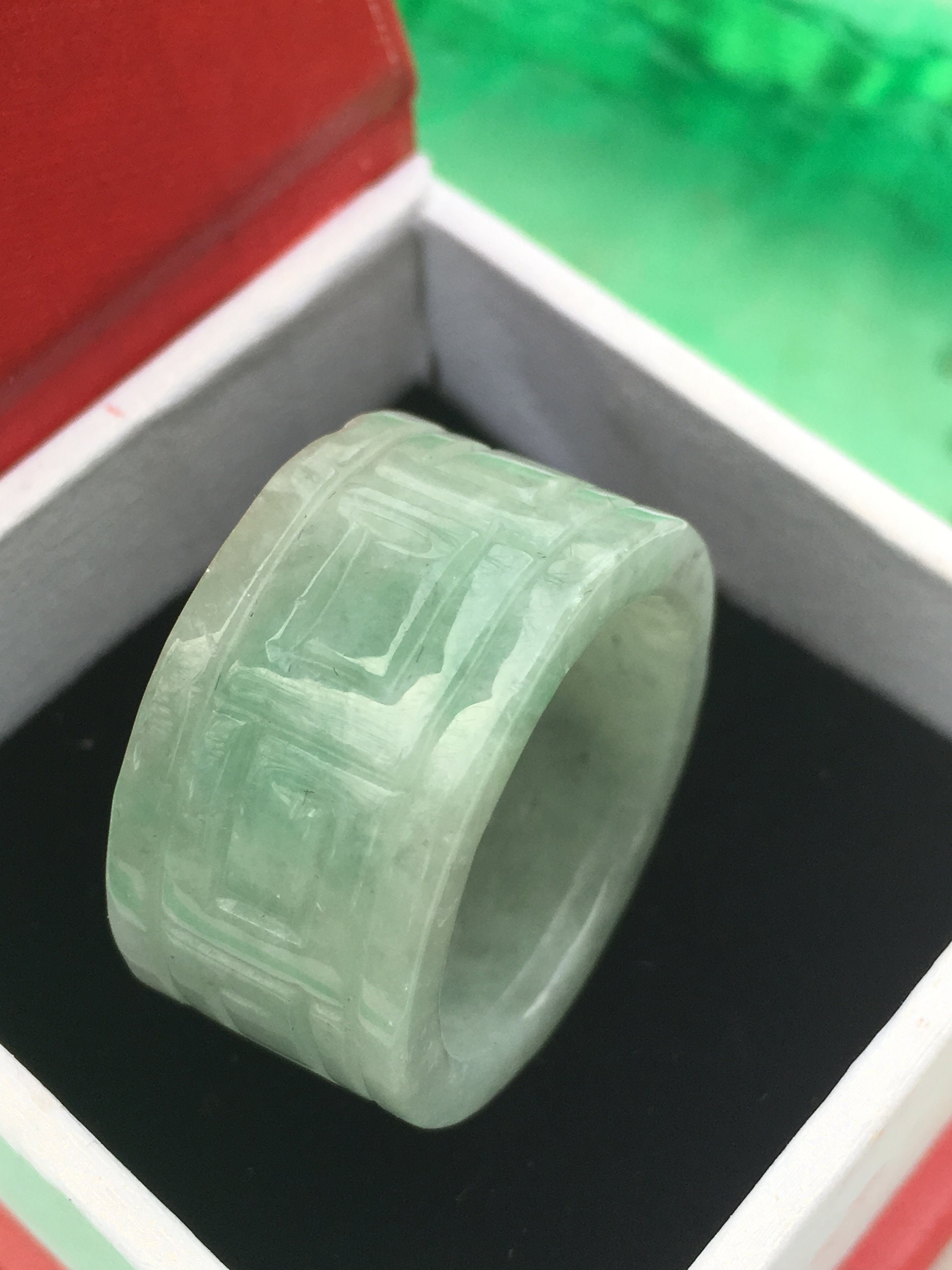 Size 11 Handmade Wide Jadeite Jade Large & Handsome Apple - Etsy