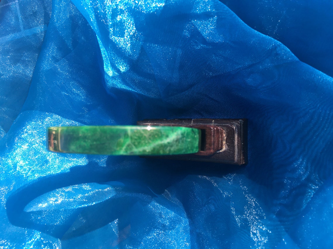 62.44mm Thick Jadeite Green Uncarved Square Cut Gem Tested - Etsy