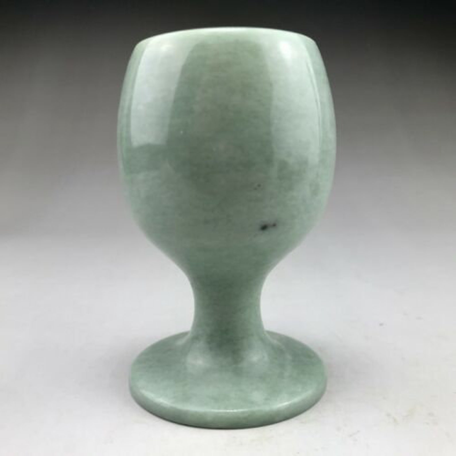 Wine or Sherry Goblet Unique Hand-carved Lantian Jade High - Etsy