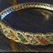 Fei Cui Icy Tri-color Jadeite Bangle, Hinged Petite-medium Wrist - Etsy