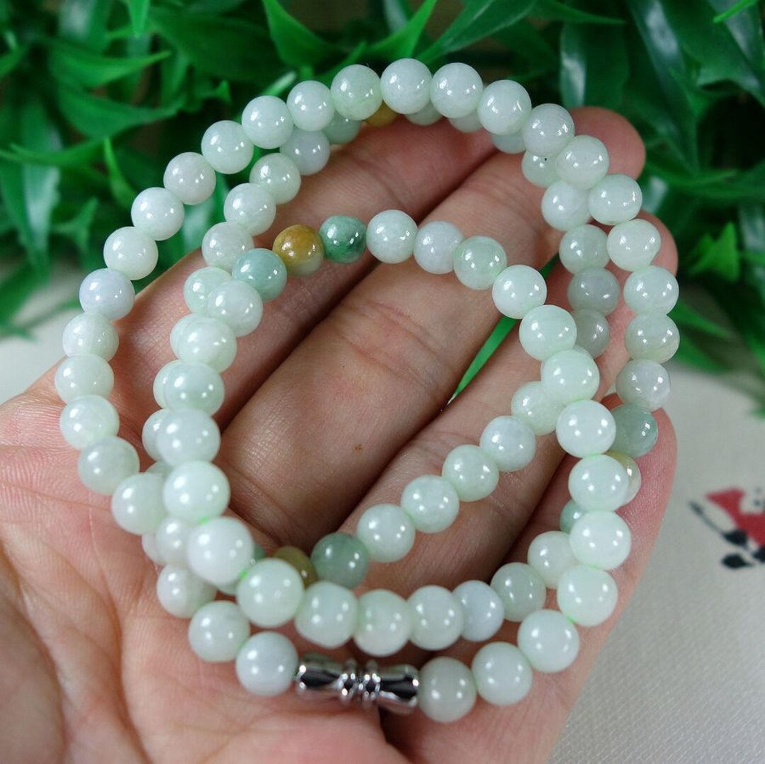 Grade A Certified Jadeite Jade 6mm - Etsy
