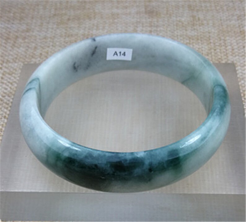 60 Mm Teal & Ice Thicker Square Cut Natural Jadeite Jade - Etsy