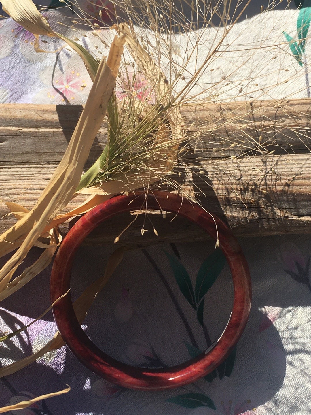 64mm Blood Red Xiu Yu Jade Fantastic Bangle! #2033 - Etsy