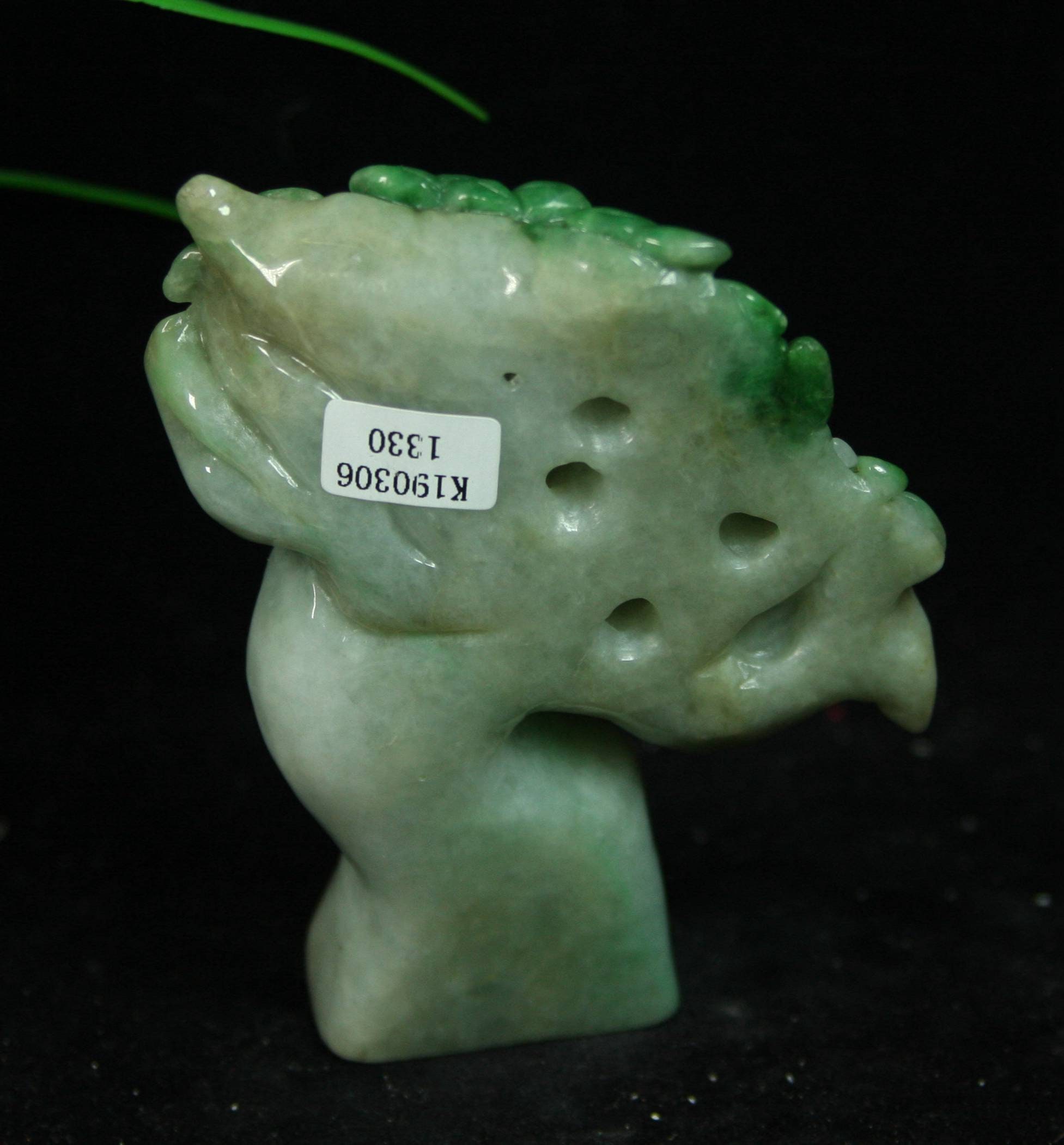 Emerald Jade Money Tree! Fei Cui Jadeite Jade Green Solid Tree Gemstone ...