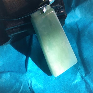 Toki Ping'an Amulet Green Gem Certified Type A Jadeite 1.5" Pendant ...