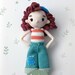 GIULIA. Crochet English Pattern - Amigurumi Doll - Etsy