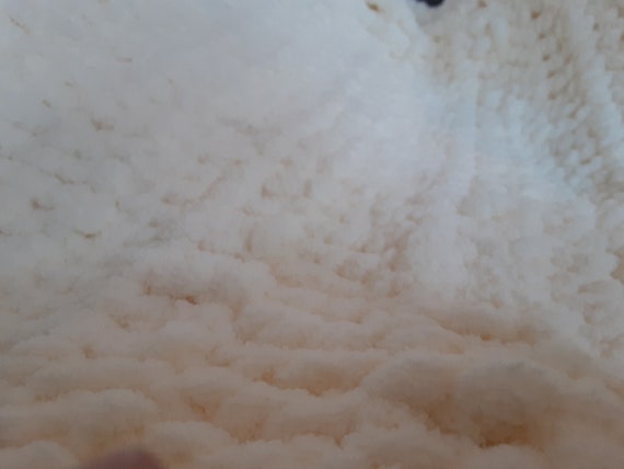 Thick Cream Color Throw - Etsy