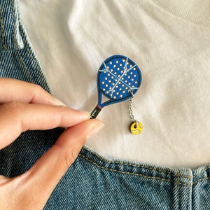 Wooden Pin: Padel - Etsy