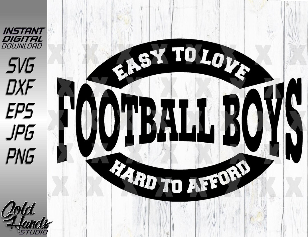 Football Boys Svg, Dxf, Eps, Png, Jpg Digital Download - Etsy