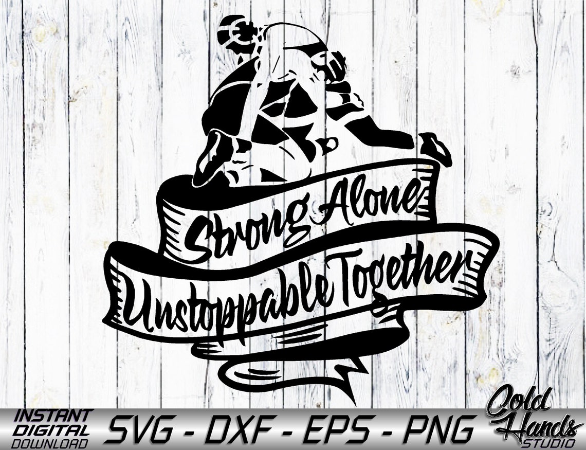 Wrestling Strong Svg Dxf Eps Png Jpg Digital Download - Etsy
