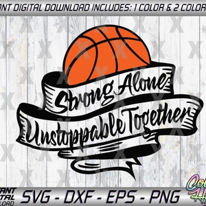 Basketball Strong Svg, Dxf, Eps, Png, Jpg Digital Download - Etsy
