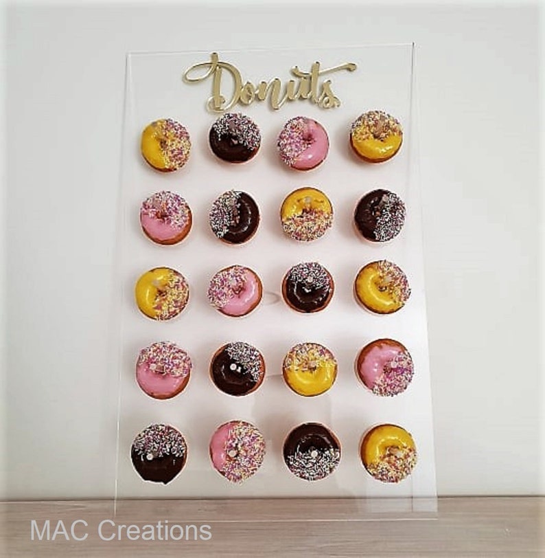 Donuts Stand | Donut Wall | Donut Bar | Wedding or Birthday Party Donut ...