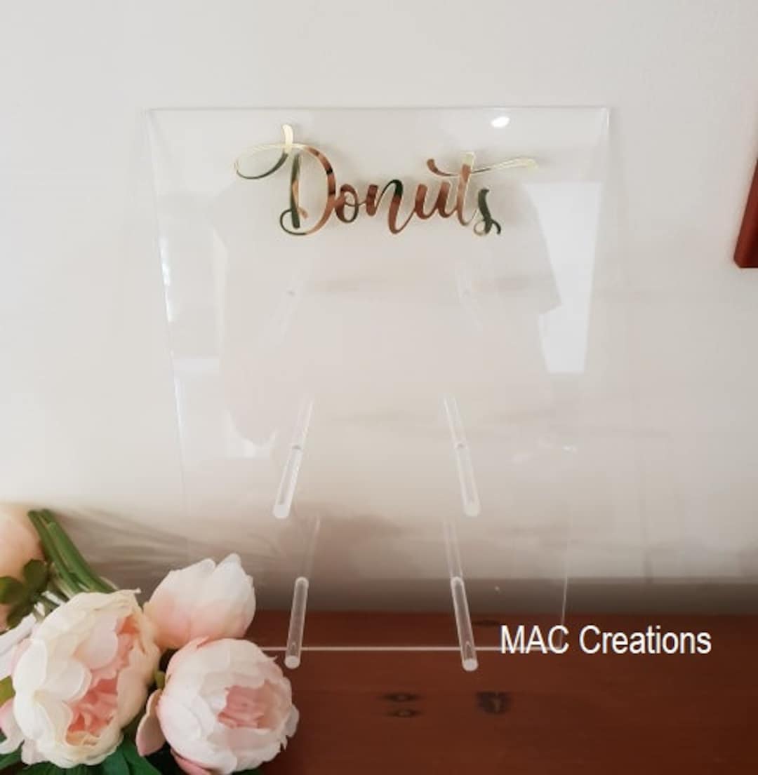 MINI Donuts Stand Donut Wall Donut Bar Wedding or Birthday Party Donut ...