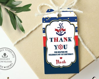 Nautical Gift Tags - Etsy