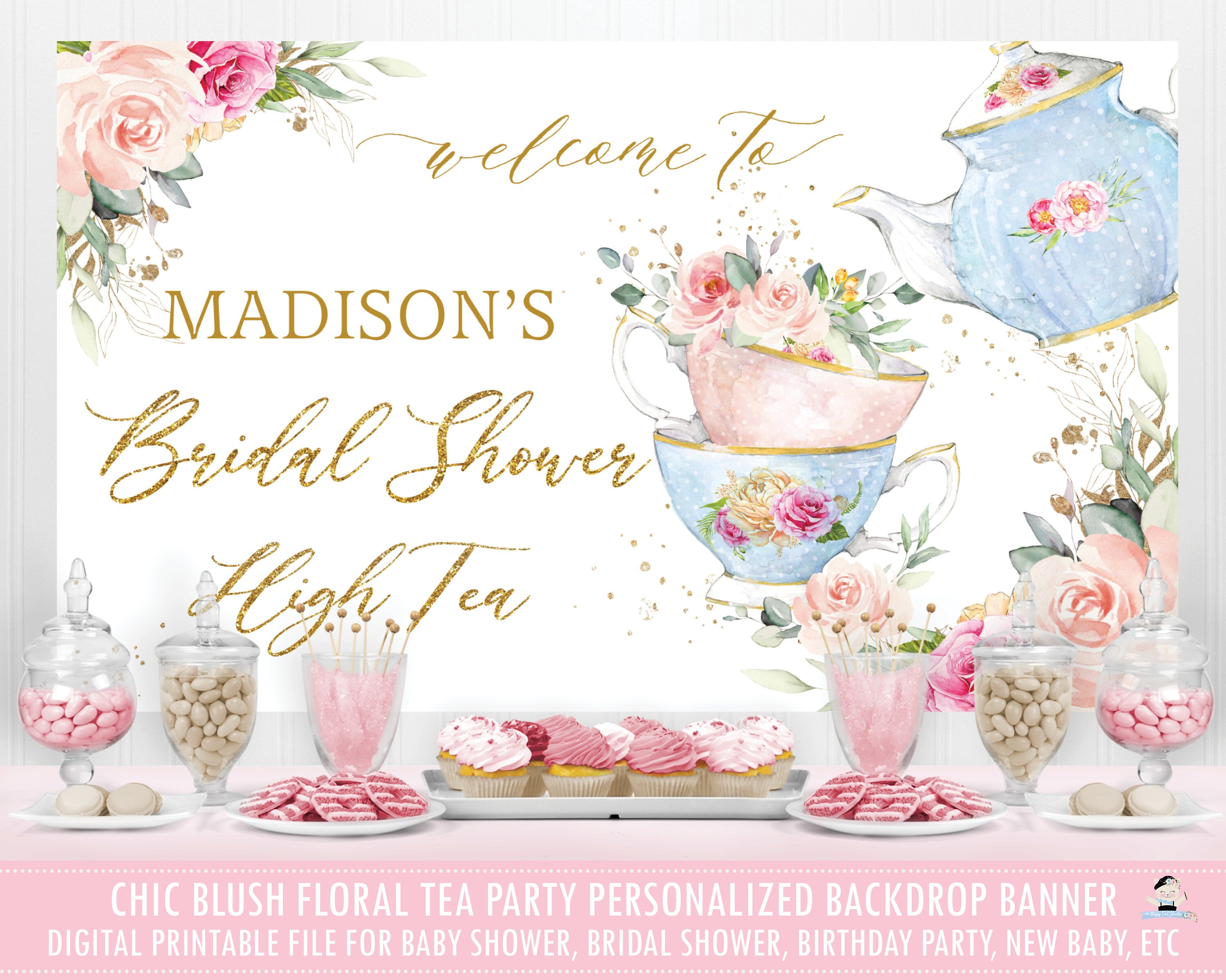 Tea Party Backdrops