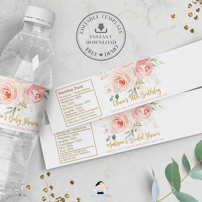 Wrap Around Labels - Etsy