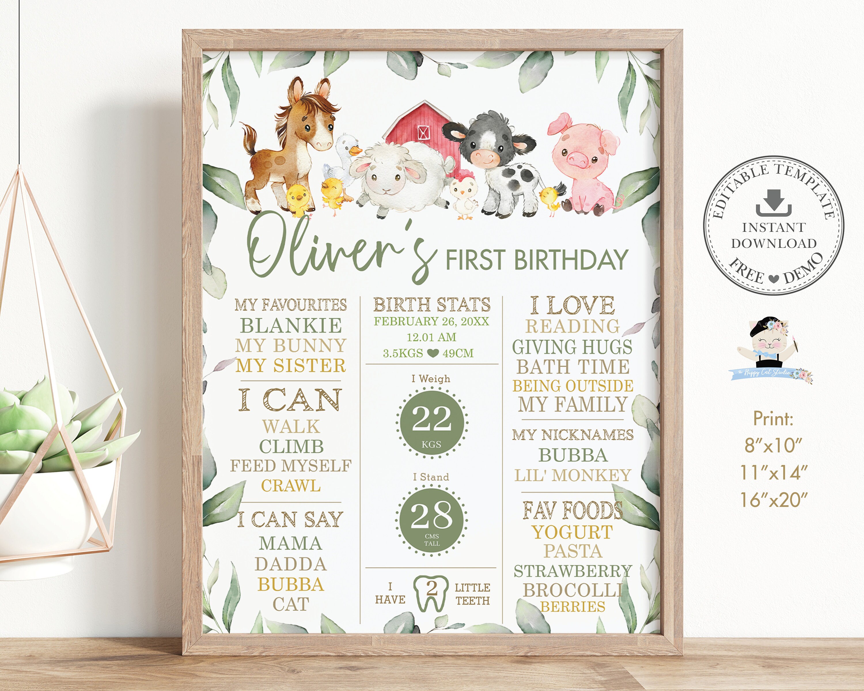 Party Supplies Paper & Party Supplies PDF Digital Instant Download ...