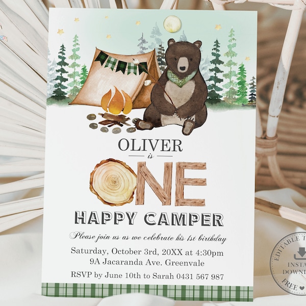 Smores 1st Birthday - Etsy