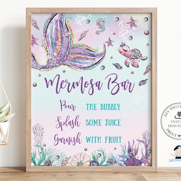 Mermaid Sign - Etsy
