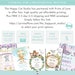 Horse Circle Label 2.5", EDITABLE TEMPLATE, Pony Birthday Party Thank ...