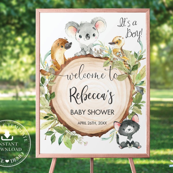 Aussie Welcome Sign - Etsy