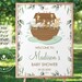 Noah's Ark Welcome Sign EDITABLE TEMPLATE Chic Greenery - Etsy