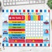 EDITABLE TEMPLATE, Boats Reward Chart, Ships Chore Chart, Nautical ...