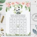 Cute Panda Baby Shower Bingo Game Printable, INSTANT DOWNLOAD, Pre ...