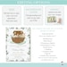 Noah's Ark Menu Printable, EDITABLE TEMPLATE Chic Noahs Cute Animals ...