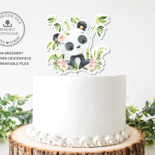 Bamboo Cake Topper - Etsy